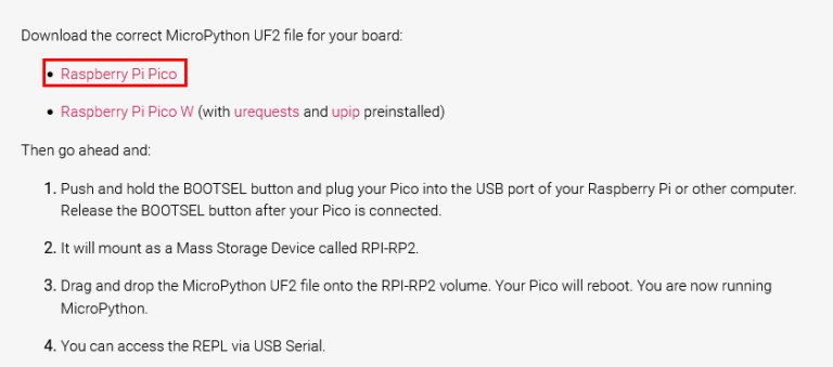 Raspberry Pi Pico（d_01）Thonny で MicroPython をインストール Route55Go