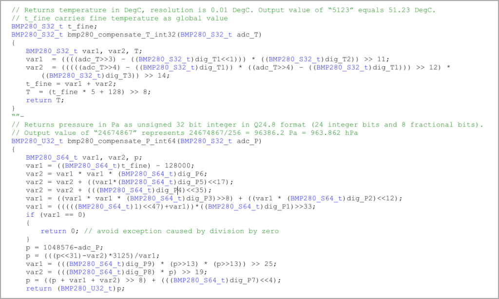 Raspberry Pi Pico（d_10）BMP280 大気圧センサー Route55Go
