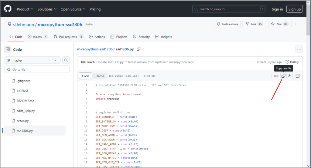 Raspberry Pi Pico（d_34）SSD1306 OLED ディスプレイドライバー Route55Go