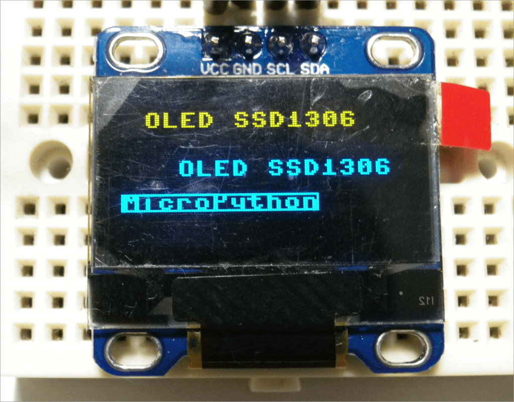 Raspberry Pi Pico（s_32）OLED SSD1306 用モジュール Route55Go